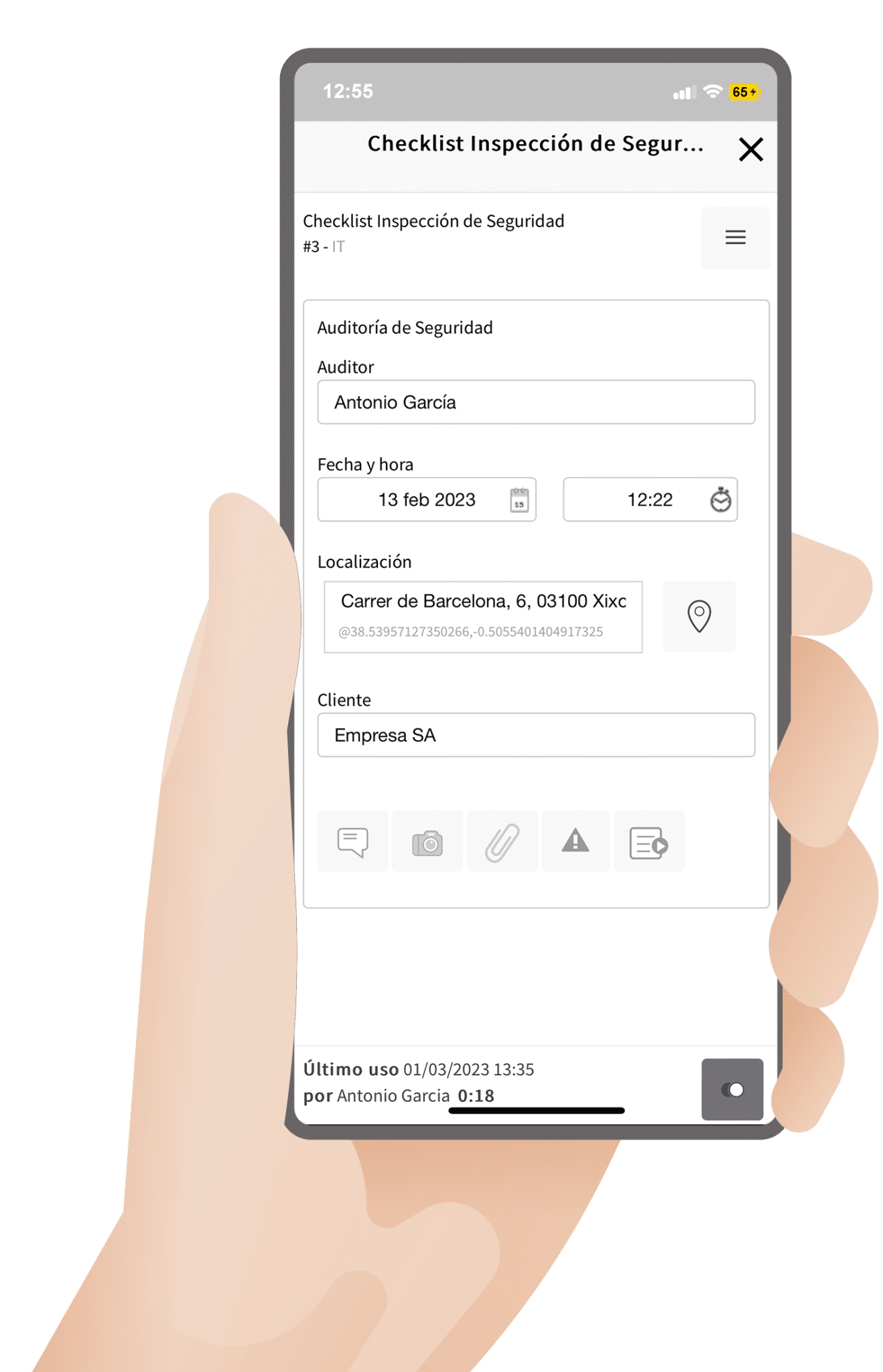 App Formularios - Simplifica tus formularios con la app Iristrace